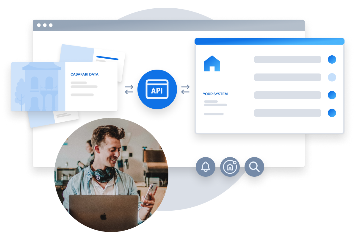 API de dados imobiliários CASAFARI | Integração de dados